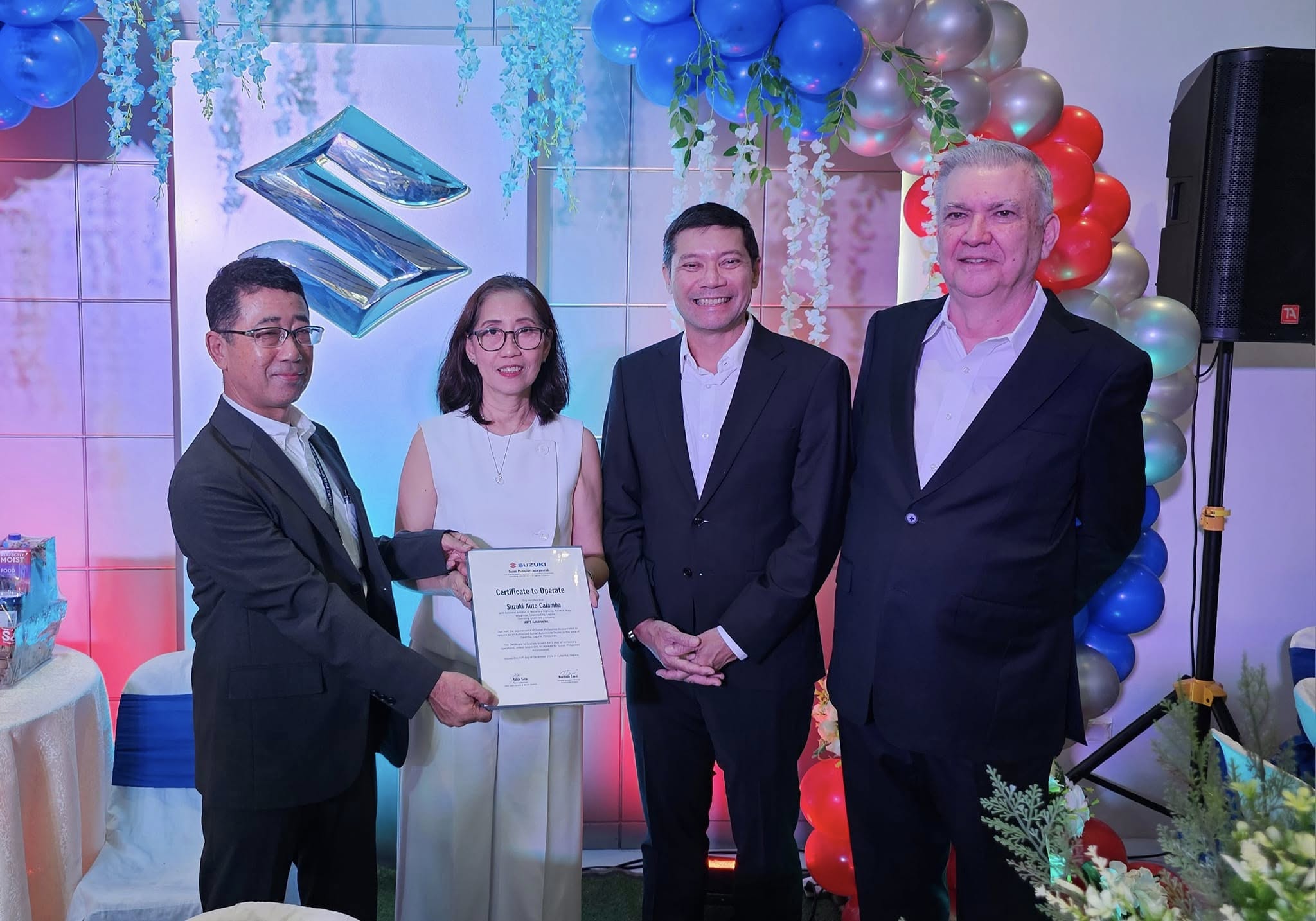Suzuki Philippines Strengthens Presence with New Calamba Dealership